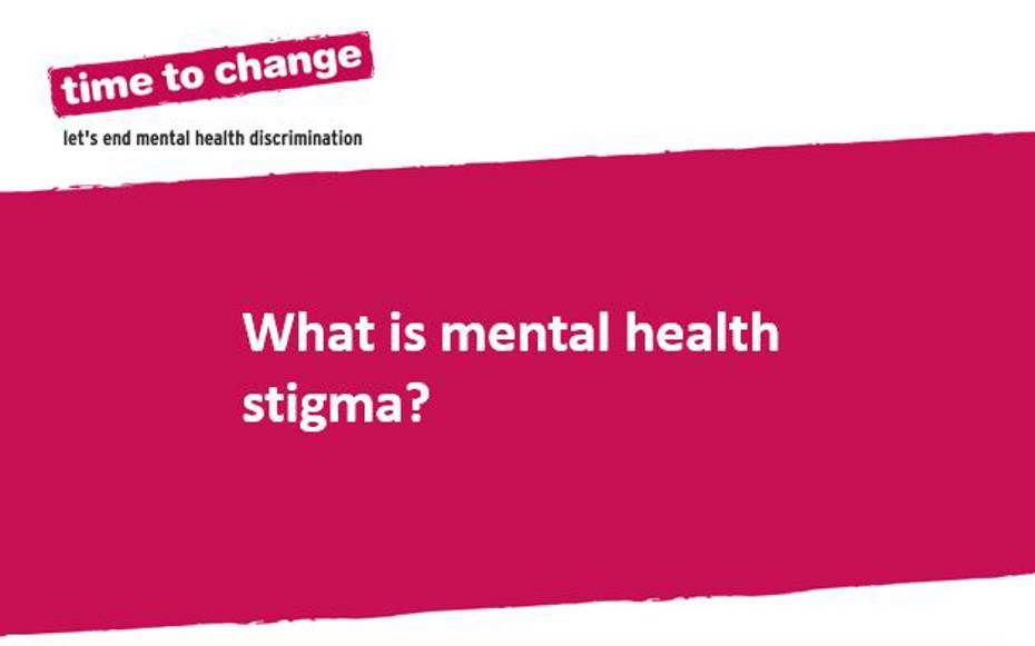 What is mental health stigma? : Mentally Healthy Schools