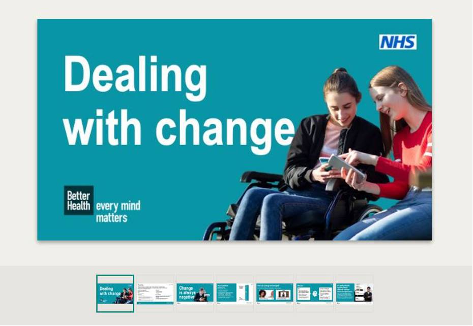 Dealing with change lesson plan : Mentally Healthy Schools